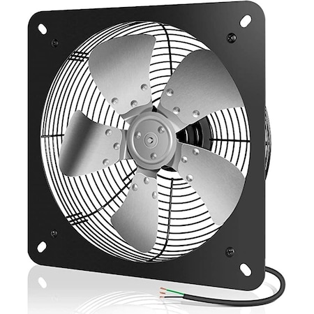 Ipower 12 Inch Ventilation Exhaust Fan, Black HIFANXVENTIL12 | Zoro