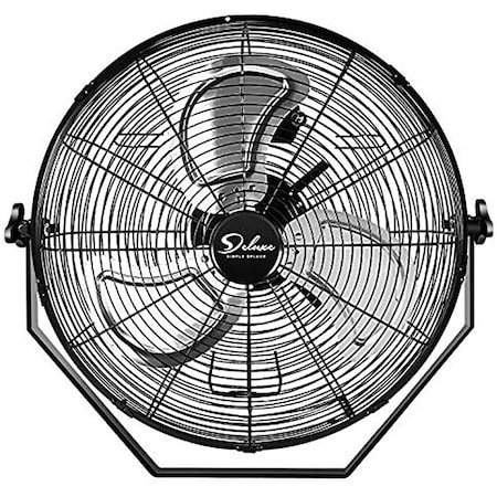 Simple Deluxe 18 inch Wall-Mount Fan HIFANXWALLMOUNT18 | Zoro