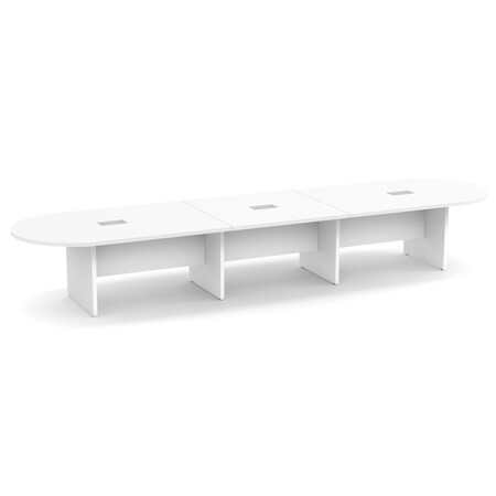 Officesource OS Laminate Conference Tables - Expandable Racetrack ...