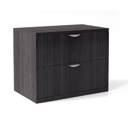 Officesource OS Laminate Lateral Files 2 Drawer Lateral File OS112CG | Zoro