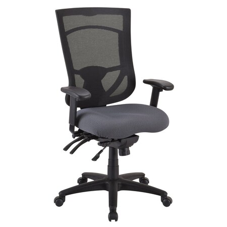 Officesource CoolMesh Pro Multi-Function, High Back Chair with ...