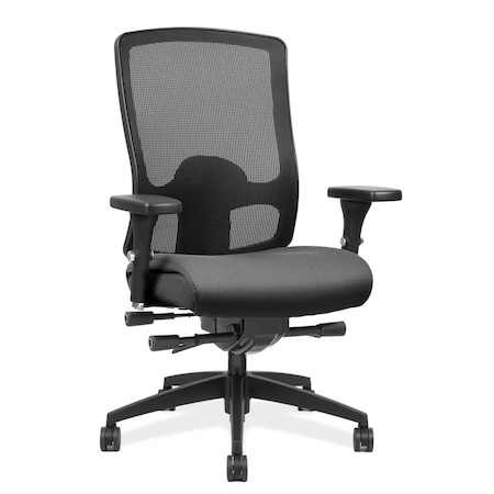 Officesource Prius Collection Mesh, Deluxe Task Chair with Black Frame ...