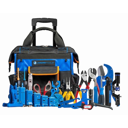Jonard Tools Ultimate Fiber Kit in Rolling Tool Bag TK-199R | Zoro