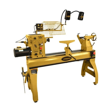 Wilton Lathe, 3HP 1/3PH 220V 4224B, 230/460V AC Volts, 3 hp HP, 60 Hz ...