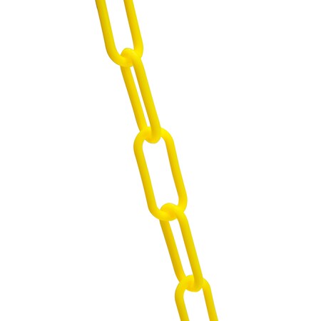 Steelman 100-Foot Yellow Plastic Safety Chain 302230 | Zoro
