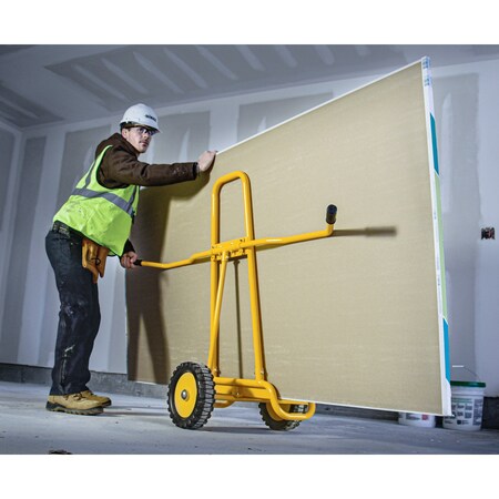 Dewalt Folding Panel, Plate, and Drywall Cart 1200-Pound Capacity DXWT ...