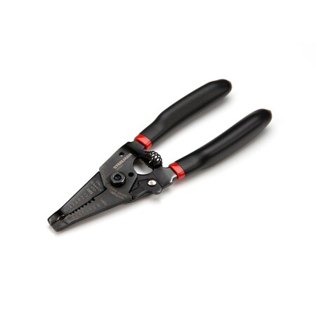 Steelman Universal Wire Stripper and Cutter, 30-16 AWG, 6.5" 41872 | Zoro