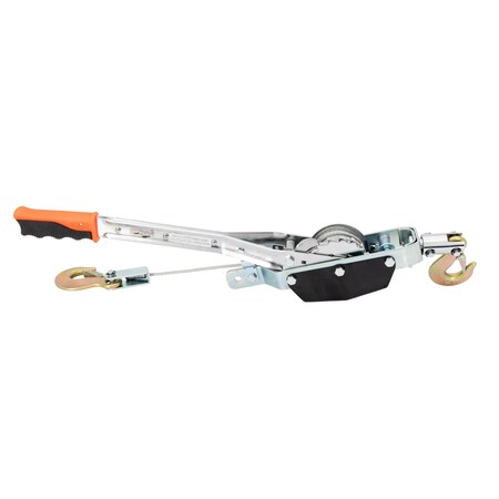 Steelman Dual Capacity Come Along Cable Puller with 10.5ft 3/16'' Cable ...