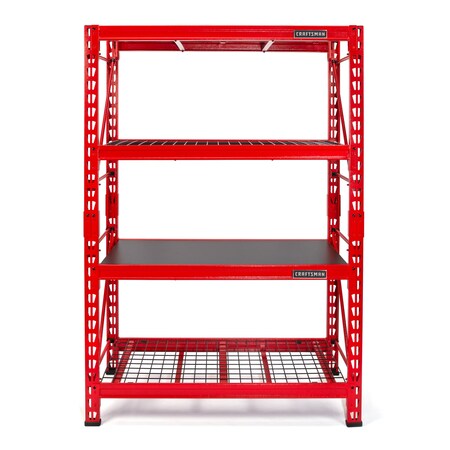 Craftsman 2-Shelf Stackable Tool Chests, 36 in H, Black/Red, 2-Pack ...