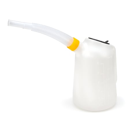 Steelman Oil Measuring and Dispensing Jug, 6-Quart, Heavy-Duty ...
