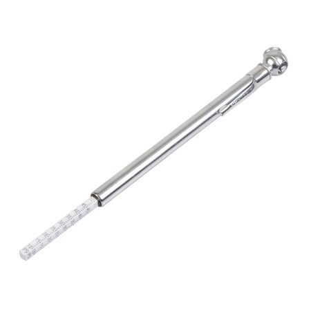 Steelman 10-75 PSI Polished Chrome Pencil Tire Air Pressure Gauge with ...