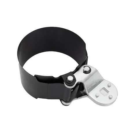 Steelman 4-1/8'' - 4-21/32'' Heavy Duty Oil Filter Strap Wrench with 1/ ...