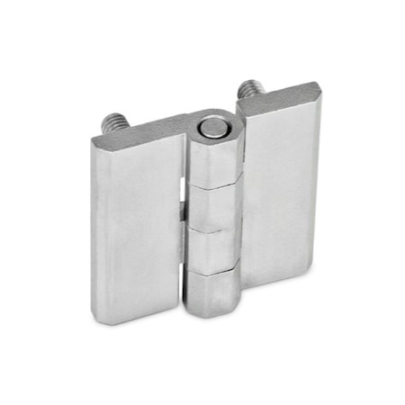 J.W. Winco GN237-NI-50-50-C-GS Hinge Stainless 237-NI-50-50-C-GS | Zoro
