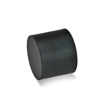 J.W. Winco GN452-30-30-M8-E-55 Rubber Bumper Stainless, Tapped 452-30 ...