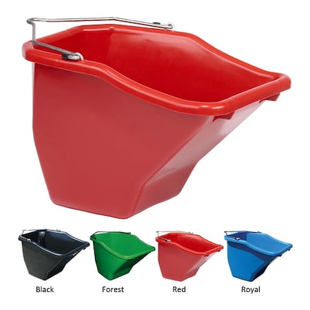 Miller Mfg Better Bucket 20 Qt. RED 2090-RE | Zoro