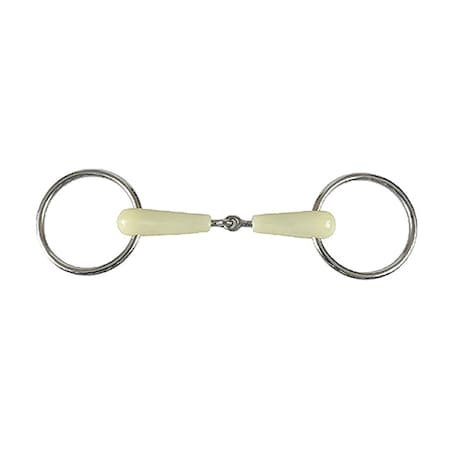 Jacks Imports Apple Loose Ring Snaffle Bit 4-1/2" 212519P-4-1/2 | Zoro