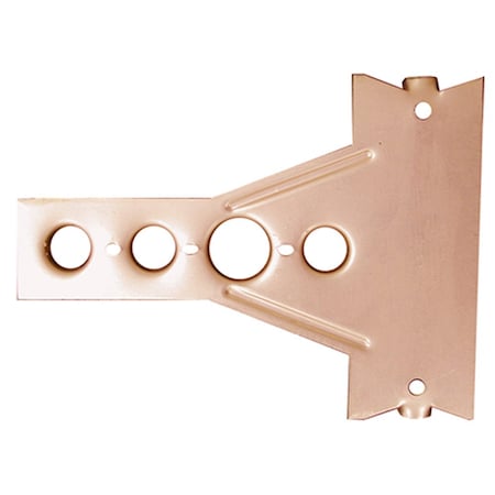 Holdrite 1/2in. Copper Clad Bracket for Water Closet 50PK B00002 | Zoro