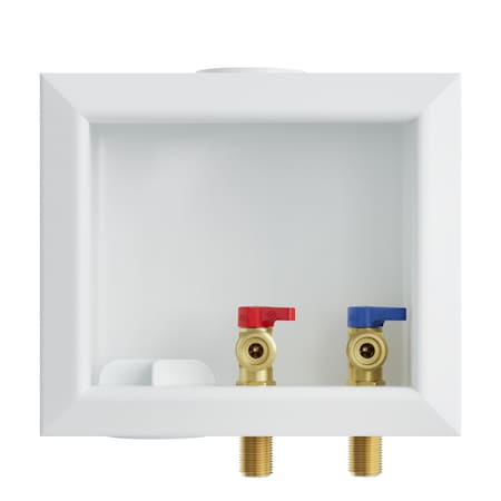Jones Stephens Washing Machine Box, Left Outlet, 1/2in. MIP/SWT ...