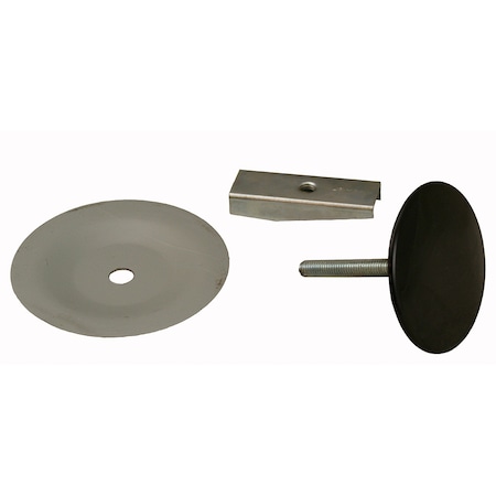 Jones Stephens Black Faucet Hole Cover B1020BL | Zoro
