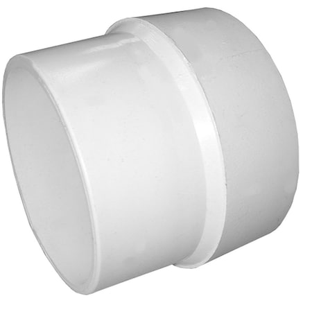 Jones Stephens 4in. DWV to 4in. SDR PVC Coupling C67440 | Zoro