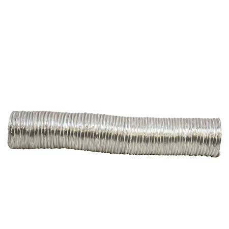 Jones Stephens 3in. x 8ft Flexible Semi-Rigid Aluminum Ducting D04031 ...