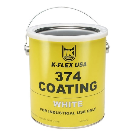 Jones Stephens 1 Gallon Protective Coating for Insulation, White IPC004 ...