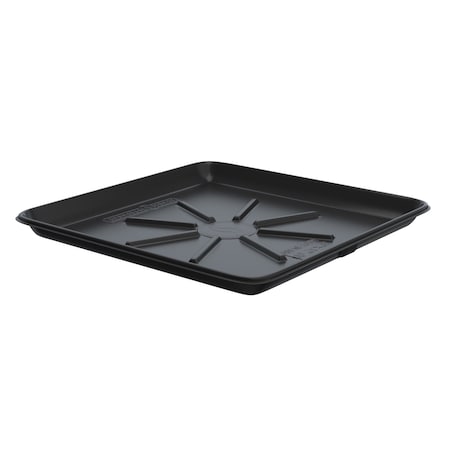 Jones Stephens 30in. x 28in. Washing Machine Drain Pan, Black J04301 | Zoro
