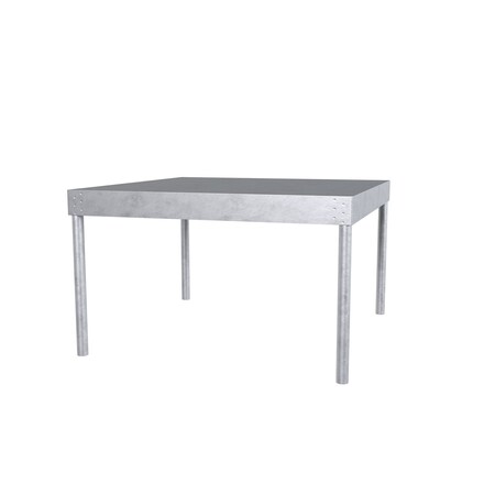 Jones Stephens 30" Galvanized Water Heater Stand, Square J36203 | Zoro