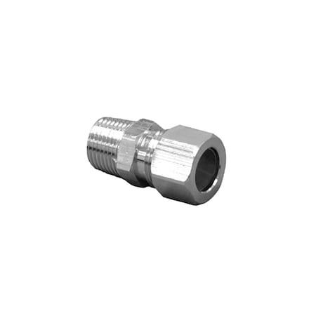 Jones Stephens 1/2in. x 1/2in. Chrome Plated Compression x Male ...