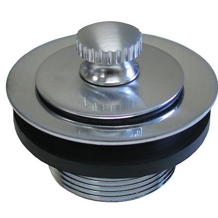 Jones Stephens Brushed Stainless Friction Lift Tub Drain P3561BS | Zoro