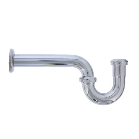 Jones Stephens 1-1/2in. Chrome Plated Brass P-Trap 22 Gauge P38093 | Zoro