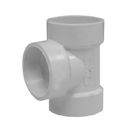 Charlotte Pipe And Foundry 2in. PVC Vent Tee PVT420 | Zoro