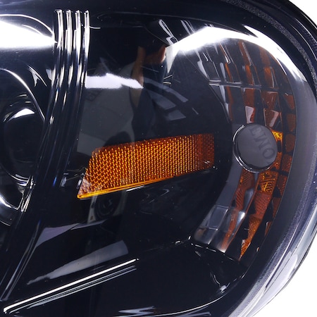Spec-D Tuning 02-05 Mercedes W163 Ml Projector Headlights Glossy Black ...