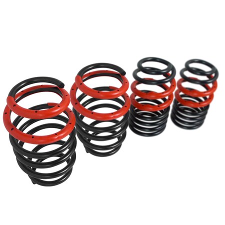 Spec-D Tuning 06-08 Honda Civic Lowering Springs: Black CL-CV06SIBK-SD ...