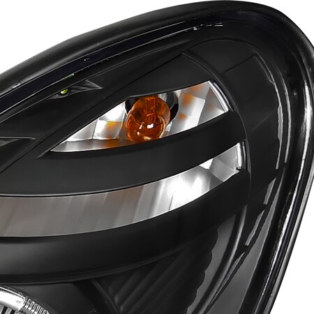 Spec-D Tuning 98-05 Lexus Gs300 Halo Projector Headlight Black Housing ...