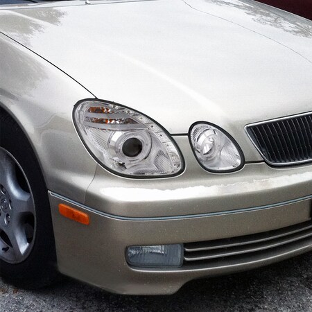 Spec-D Tuning 98-05 Lexus Gs300 Halo Projector Headlight Chrome LHP ...
