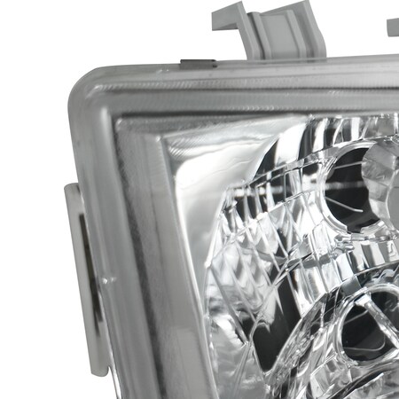 Spec-D Tuning 92-95 Honda Civic Crystal Housing Headlights Chrome LH ...