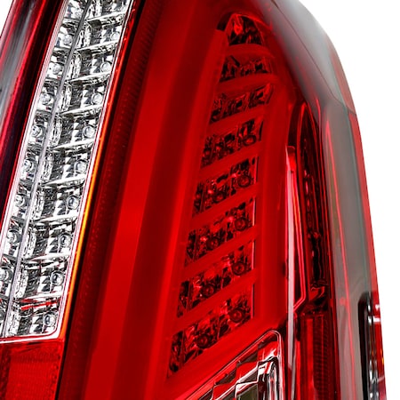 Spec-D Tuning 03-07 Cadillac Cts LED Tail Lights Red LT-CTS03RLED-TM | Zoro
