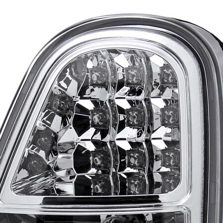 Spec-D Tuning 05-06 Mini Cooper LED Tail Lights Chrome Housing LT ...