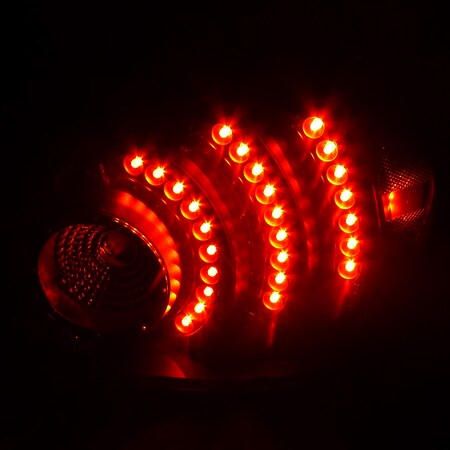Spec-D Tuning 03-05 Dodge Neon LED Tail Lights Black LT-NEO03JMLED-DP ...