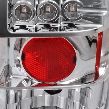 Spec-D Tuning 04-12 Nissan Titan LED Tail Lights Chrome, LT-TIT04CLED ...