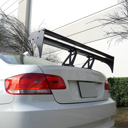 Spec-D Tuning All All All 002 Style Double Deck Spoiler Black SPL ...