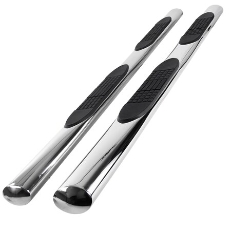 Spec-D Tuning 99-04 Ford F150 Super Cab Side Step Bar-Chrome SSB4 ...