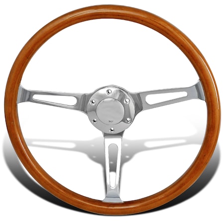 Spec-D Tuning Wooden Steering Wheel SW-W-112 | Zoro