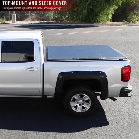 Spec-D Tuning 04-07 Chevy Silverado 5-8 Bed Trifold Cover TC3-SIV04-58 ...