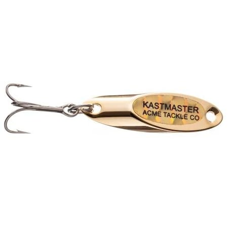 Acme Kastmaster Flash Tape Spoon, 1 34, 14 Oz, Gold Gold SW10T/GG | Zoro