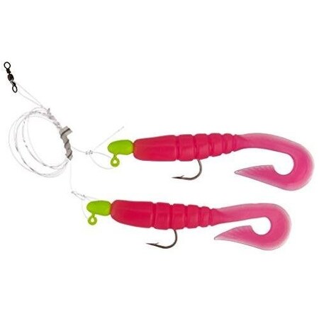 Doa Deadly Tandem Twin Curl Tail, 116 Oz, Pink 67319 | Zoro