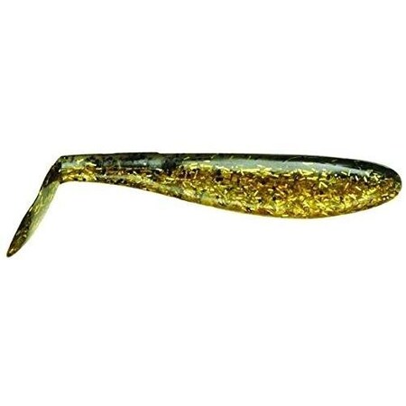 Doa CAL Shad Tail, 4, 12 Oz, Gold Rush, 6PK 79415 | Zoro