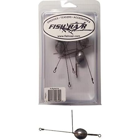 Fish Razr Dredge Pin Rigs 2Oz, 6PK FR221 | Zoro