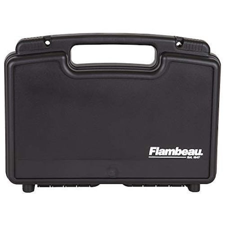 Flambeau Safe Shot Pistol Pack Hard Case, 17, Convoluted Foam Sliding ...